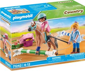 Stavebnice playmobil 71242 lekce jízdy