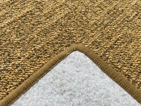 Vopi | Kusový koberec Alassio zlatohnědý - Kruh průměr 67 cm