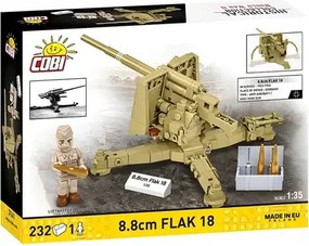 COBI 3141 Flak 18 8,8 cm / Stavebnice / 1:32 / 232 kostek / 1 figurka