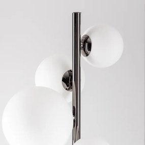 BRILAGI - LED Stojací lampa MILLA 7xG9/3W/230V černý chrom/bílá