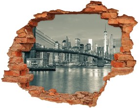 Wallmuralia Fototapeta díra na zeď Manhattan New York 90x70 cm