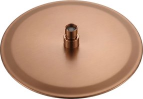 Rea Rea, kulatá dešťová sprchová hlavice, JS-P014BRG, 30cm, měděná matná, REA-P8605