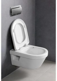 Villeroy & Boch 5684HRR1 - Záv WC s prk SoftClose ARCHITECTURA keramika/bílá