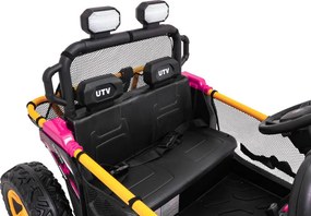 Elektrické autíčko Buggy UTV SPEED růžové