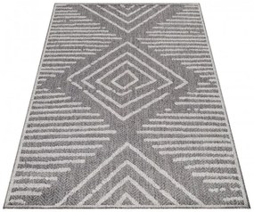 Ayyildiz Kusový koberec ARUBA 4902, Šedá Rozměr koberce: 140 x 200 cm