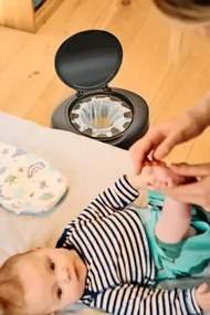 Tommee Tippee Výhodná sada Sangenic koš na pleny Simplee šedý + 6x kaz