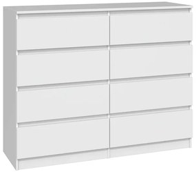 Komoda MALWA M8 120 Bílá