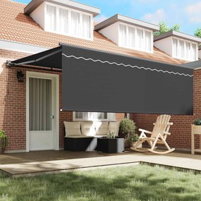 Rám markýzy Žlutá a bílá 350 x 250 cm 3330215