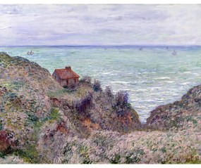 Reprodukce obrazu Claude Monet - Cabin of the Customs Watch, 50 x 40 cm