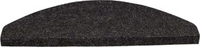 Samolepicí rohože na schody 30 ks Antracit 65x22,5x3,5 cm 3365902