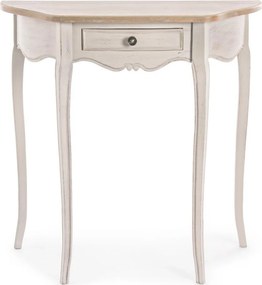 Krémový konzolový stolek 35x80 cm Clarisse – Bizzotto