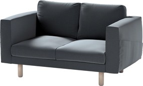 Potah na pohovku IKEA Norsborg 2-místná barva šedá látka sametová