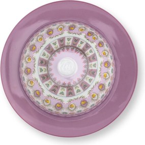 Pip Studio Lily &amp; Lotus máselnice 17x8cm, lila (porcelánová máslenka)