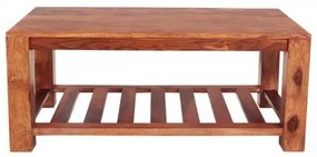 Indický nábytek - Konferenční stolek Rami 110x45x60 z indického masivu palisandr Only stain