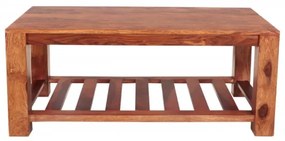 Indický nábytek - Konferenční stolek Rami 110x45x60 z indického masivu palisandr Natural