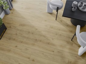 Mexen Charter Oak vinylové panely 1240 x 182 mm SPC 6,5 mm, podklad IXPE 1,5 mm, 4 V-Fuga, Dub - F1022-1240-182-505-4V1-01