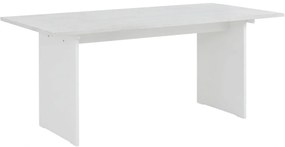 Danish style Jídelní stůl Morgen, 180 cm, bílá