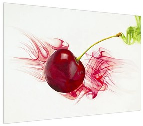 Obraz plodu třešně (100x70 cm)