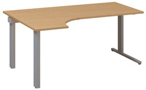 Ergonomický stůl ProOffice C 180 x 120 cm, levý, buk