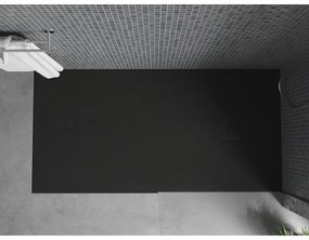 Mexen Bert, SMC obdélníková sprchová vanička 150 x 70 cm, černá, 4K707015