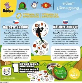 Asmodee Dobble Výprava za Jedním prstenem / Počet hráčů: 2-8 / od 6 le