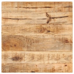Barový stůl Dansey - čtvercový - hrubé mangovníkové dřevo | 50x50x110 cm