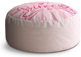 Taburet Circle Princess, růžová