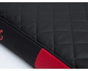 Pelíšek VICTORIA XL červený / černý