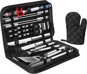 Avenberg 27 dílný set grilovacího nářadí Element