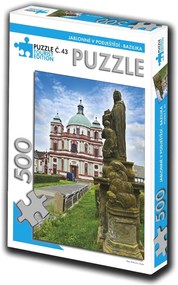Puzzle tourist edition puzzle jablonné v podještědí, bazilika 500 dílků (č.43)