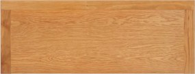 vidaXL Konzolový stolek 110 x 35 x 75 cm masivní dubové dřevo [329925]