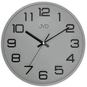 JVD Plastové pastelové nástěnné tiché netikající hodiny JVD HX2472.13