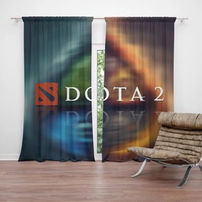 Sablio Závěs DOTA 2 Glow: 2ks 140x250cm