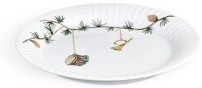 Bílý dezertní porcelánový talíř s vánočním motivem ø 19 cm Hammershøi Christmas – Kähler Design