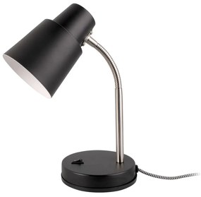 Černá stolní lampa Leitmotiv Scope, výška 30 cm