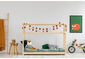 Adeko Dětská postel domeček Mila M Velikost postele: 140x80 cm Barva: dekor přírodní dřevo přírodní