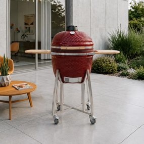 Keramický gril Avenberg KAMADO XL červená