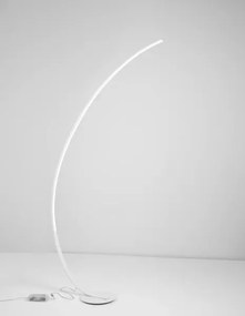 LED stojací lampa Premium 26 bílé