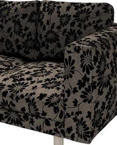Potah na pohovku IKEA Norsborg 3-místná barva hnědá látka pletený vzor, vzorované
