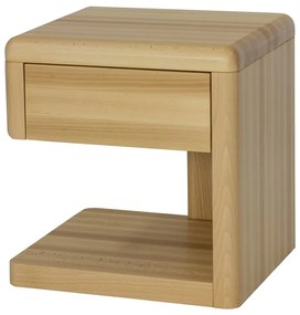 dřevěný noční stolek z masivního dřeva buk SN120 pacyg