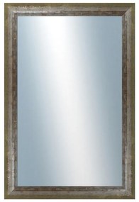 DANTIK - Zarámované zrcadlo - rozměr s rámem cca 40x60 cm z lišty NEVIS zelená (3054)