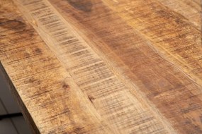 Přírodní mangový jídelní stůl Galaxie 160 cm