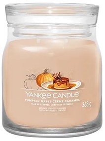 Yankee Candle Svíčka Yankee Candle 368 g - Pumpkin Maple Creme Caramel, béžová barva, sklo, vosk