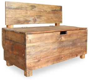 Lavice masivní mangovníkové dřevo 86 x 40 x 60 cm 244510