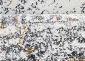Koberce Breno Kusový koberec LUSH SEWING grey, Šedá, Vícebarevné, 133 x 190 cm