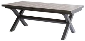 Autronic Zahradní rozkládací stůl AZT-G1920 GREY 200x100 cm Odstín: Dub šedý