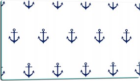 Skleněná Deska Na Krájení 52x30 Kotva Tvrzené Sklo 7v1