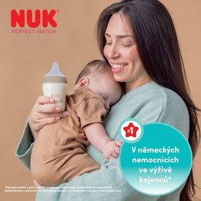 NUK Perfect Match savička Flow Control (6+m) 2 ks box