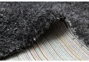 koberec FLUFFY shaggy šedá velikost 200x290 cm | krásné koberce cz