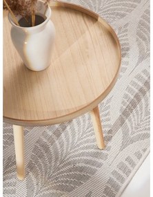 Vnitřní a venkovní běhoun v šedé a slonovinové barvě 80x250 cm Duet Liora – NORTHRUGS